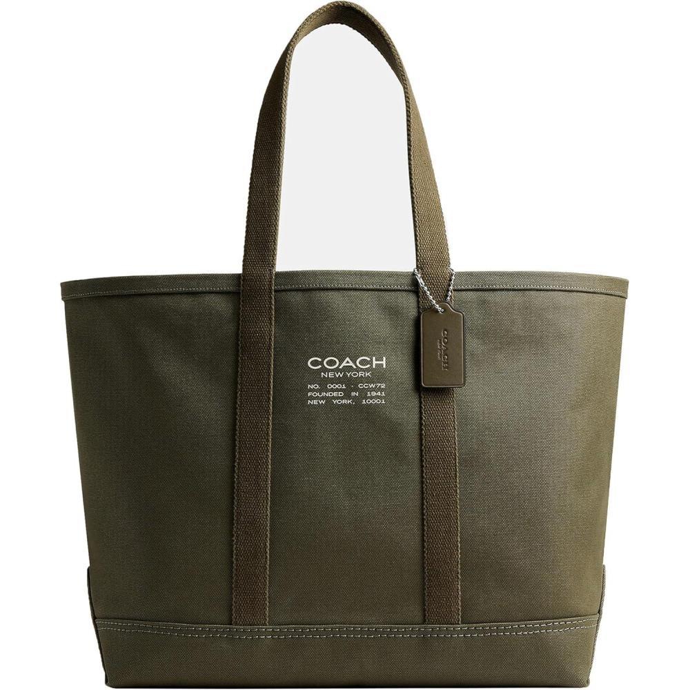 COACH mens Utility Tote(Olive) - Coach