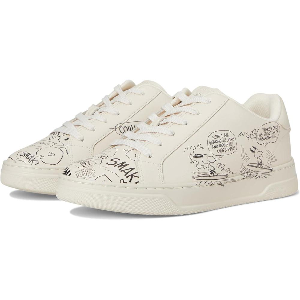 Coach Womens High Line Sneaker(Chalk/Multi) - Coach
