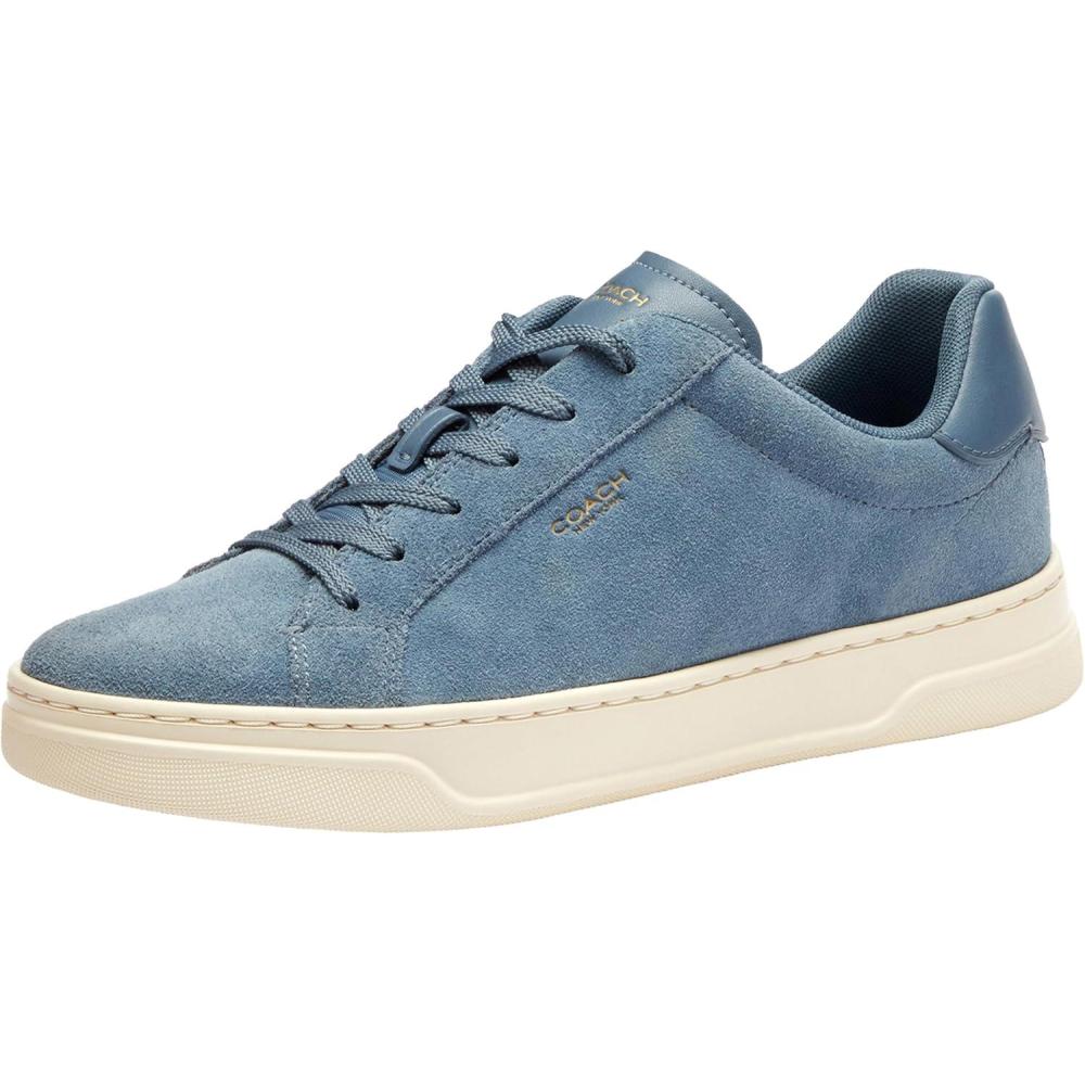 Coach Womens High Line Sneaker(Light Denim/Chalk) - Coach