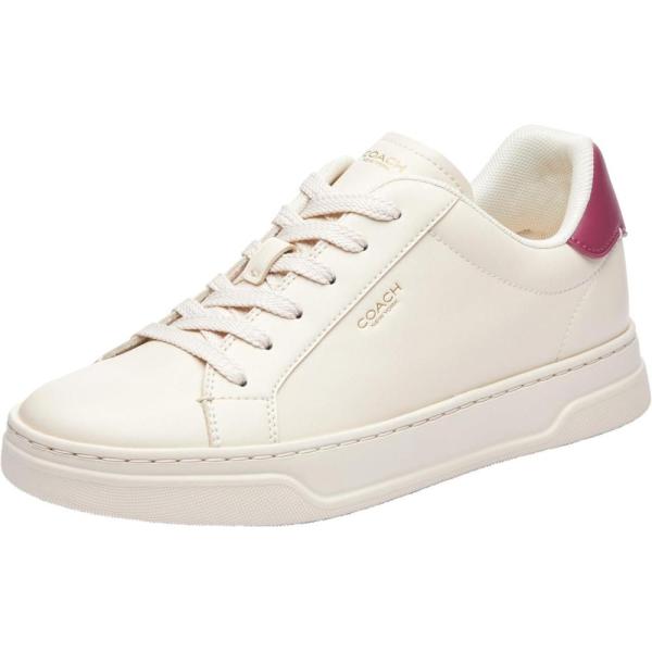 Coach Womens High Line Sneaker(Pink/Chalk) - Coach